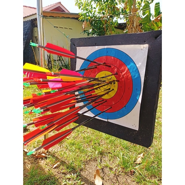 #Target Butt# Latihan Memanah EvA Foam 500mm X 500mm X 50mm | Shopee ...