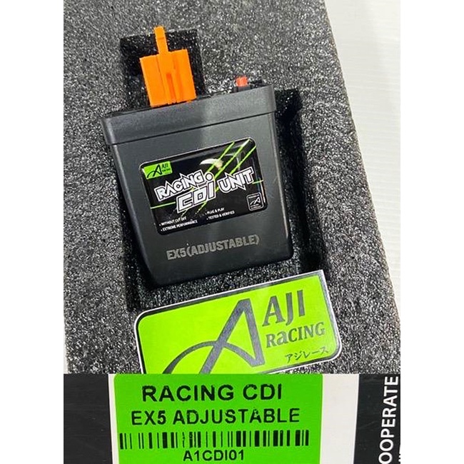 HONDA EX5 / KRISS 100 / EX5 DREAM / WAVE 100 100% ORI AJI RACING CDI UNIT ADJUSTBABLE | Shopee ...
