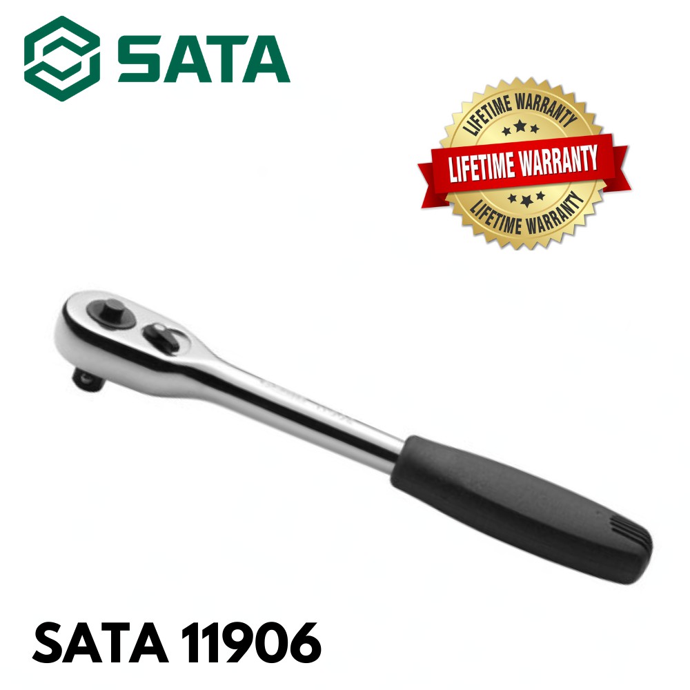 SATA 11906 1/4" DRIVE QUICK-RELEASE RATCHET / SUPER JUNIOR RATCHET ...
