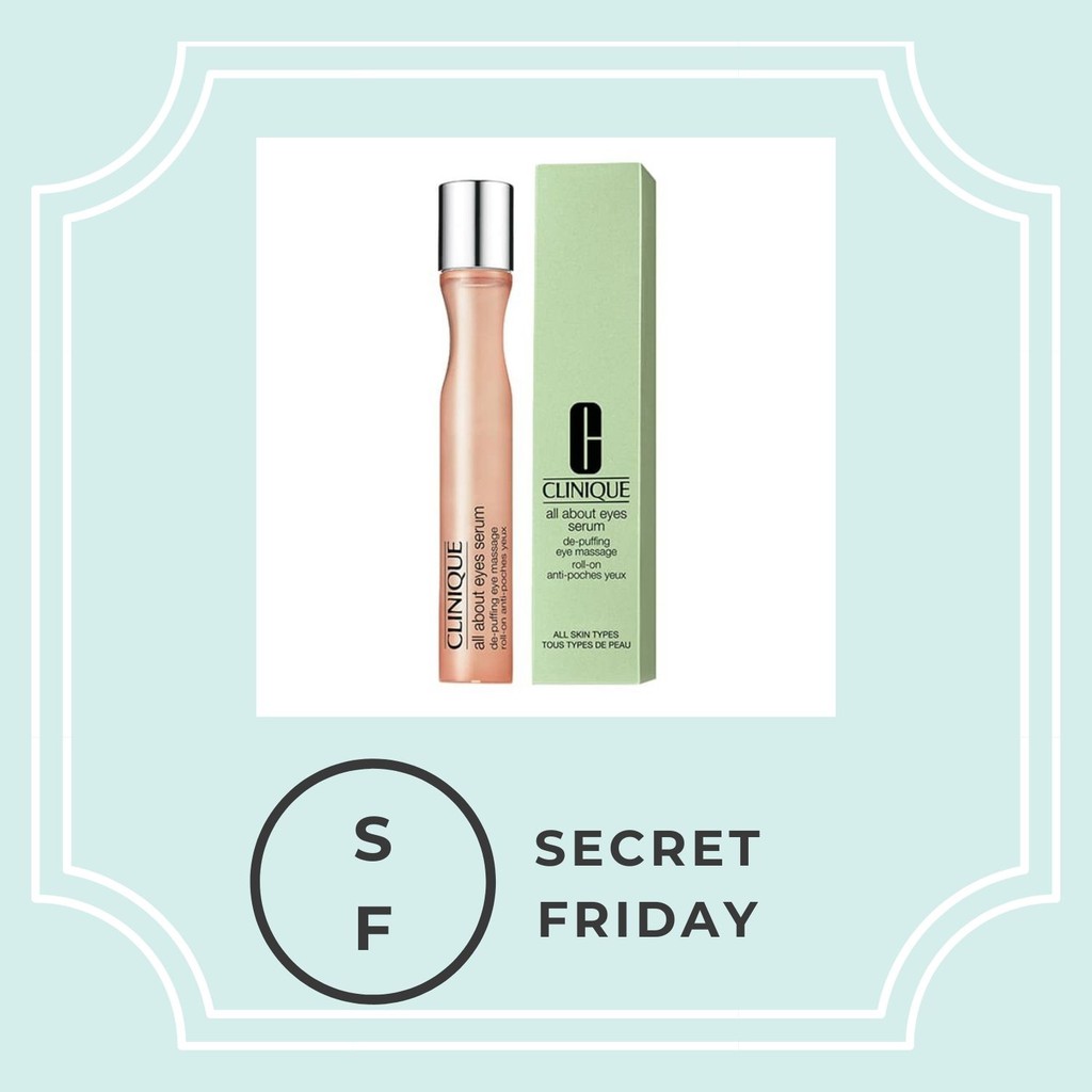 Clinique All about Eyes Serum De-Puffing Eye Massage 15ml Full Size | Shopee Malaysia