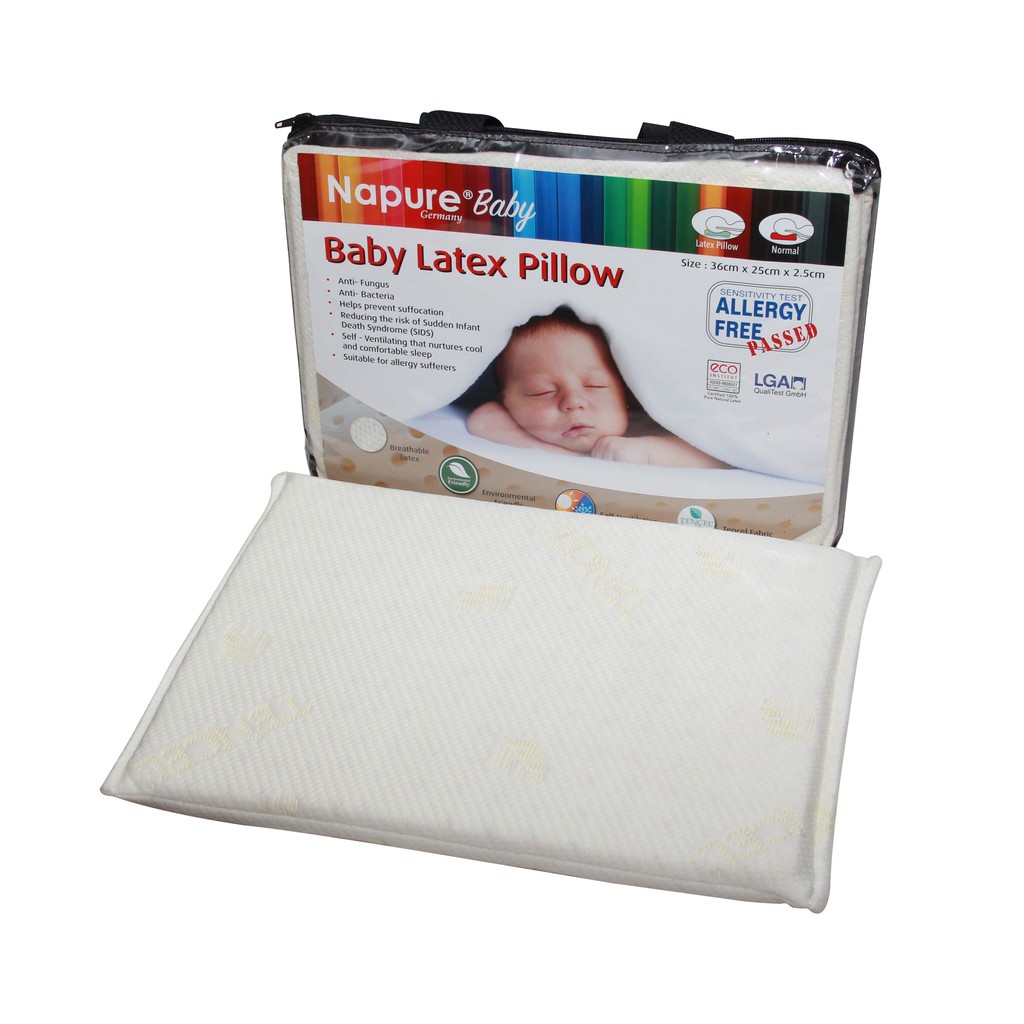 Napure BaBy Latex Pillow Natural | Shopee Malaysia