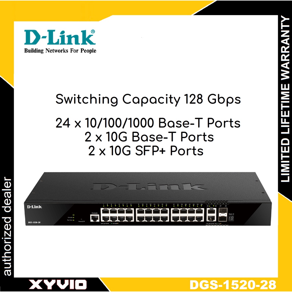 D-LINK DGS-1520-28 | DGS-1520-28MP | DGS-1502-52 | DGS-1520-52MP Layer ...