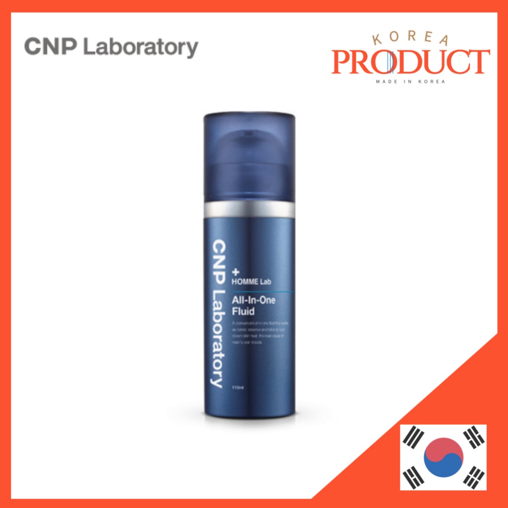 CNP LABORATORY Homme Lab All-In-One Fluid 110ml Men Facial Moisturizer ...