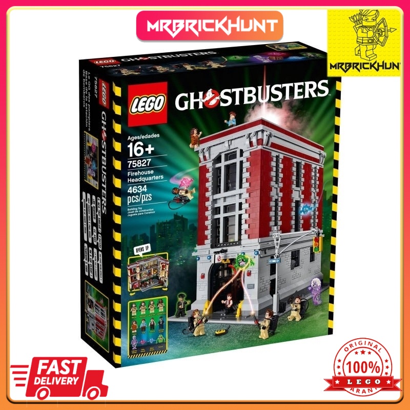 [MrBrickHunt] Lego 75827 Ghostbusters Firehouse Headquaters | Block ...