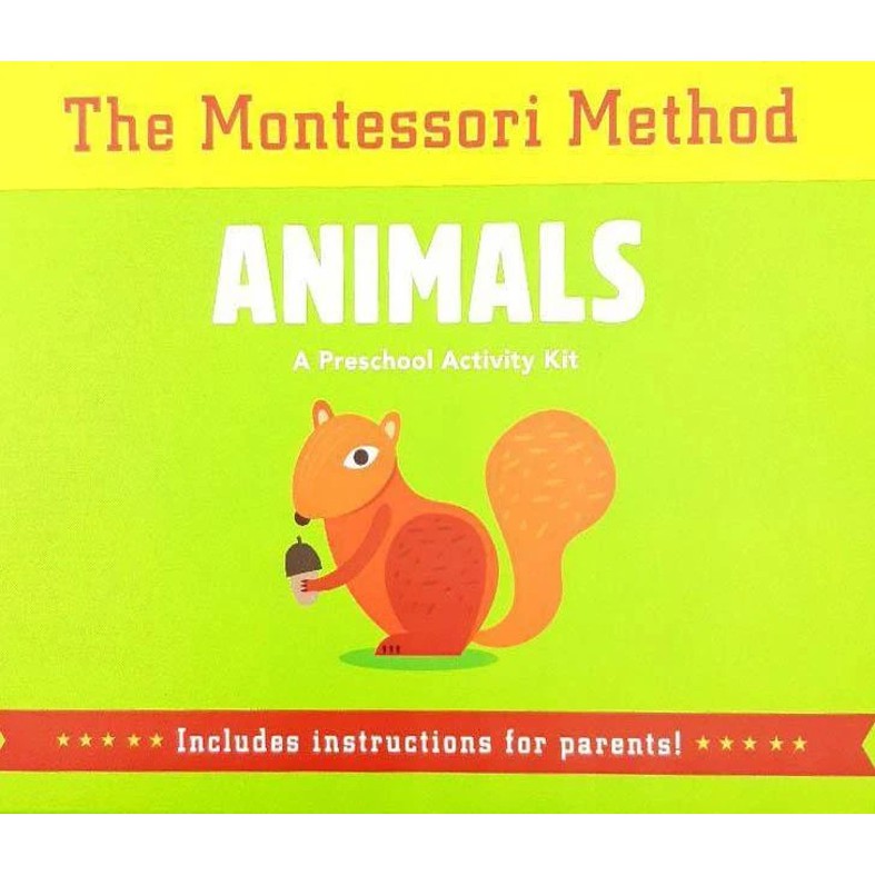 (BBW) The Montessori Method: Animals (Preschool Activity Kit) (ISBN ...