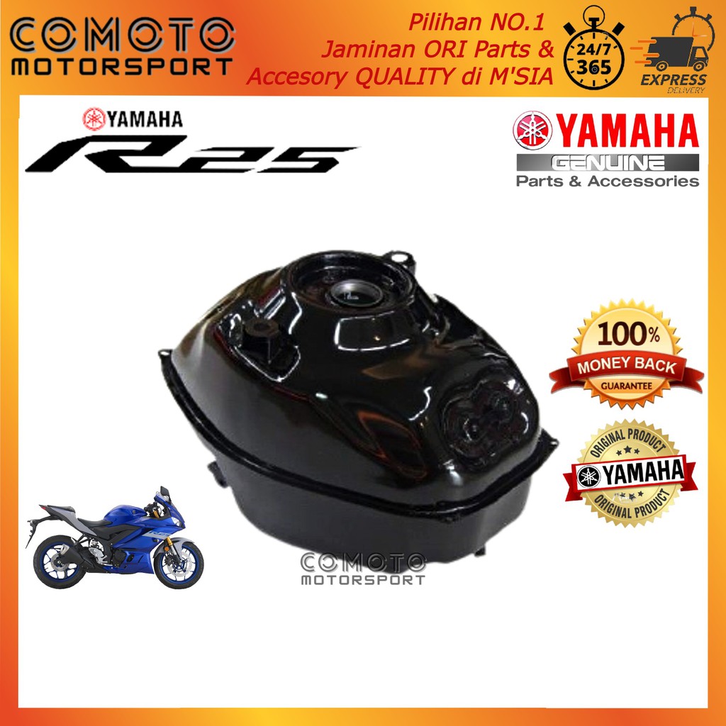 Yamaha R25 Fuel Tank / Petrol Tank / Tangki Minyak 100% Original Yamaha ...