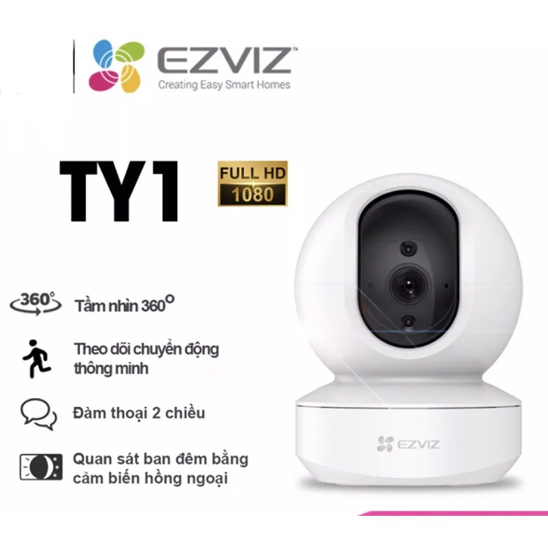 Ezviz TY1 1080p TY2 1080p wifi IP Camera, H6C Pro, TY1 4mp, TY1 2mp ...