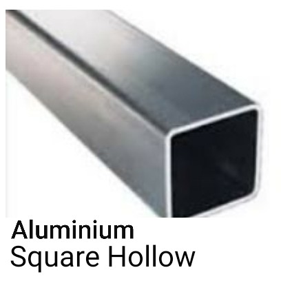 Aluminium Square Hollow (1" x 1") Aluminium Bar Aluminium Hollow ...