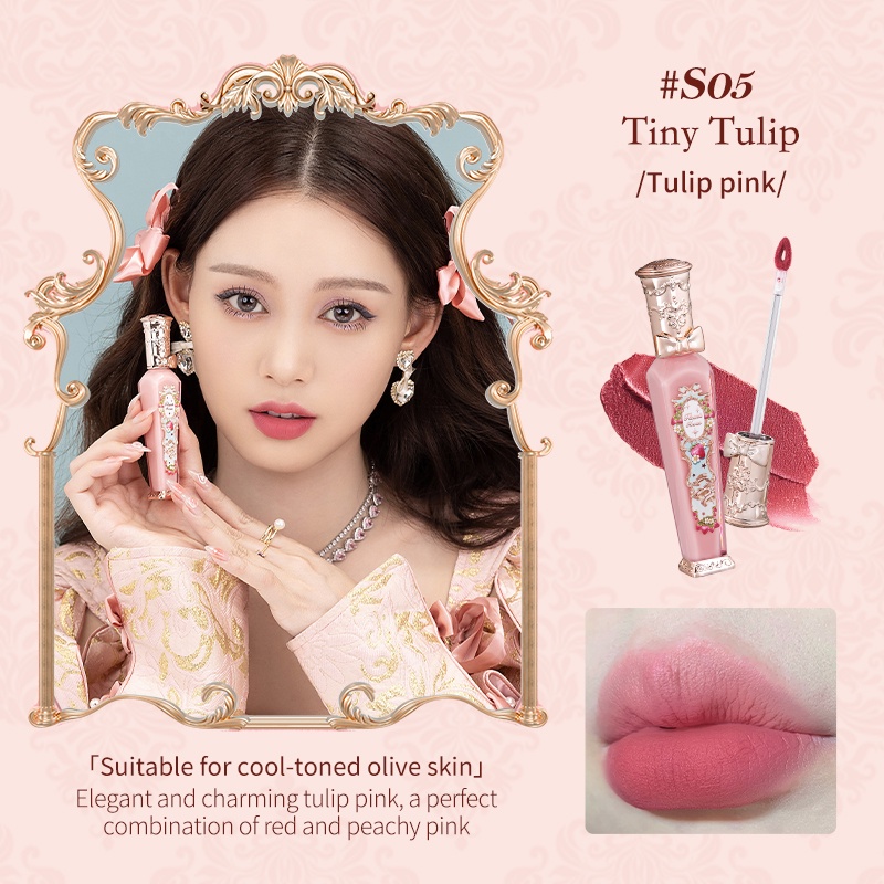 Flower Knows Strawberry Rococo Series Cloud Lip Cream Lipsticks 3.5ml ...