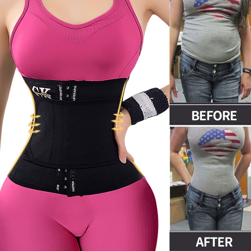 Women 7 Bones Shapewear Adjustable Waist Trimmer Tummy Control Waist ...