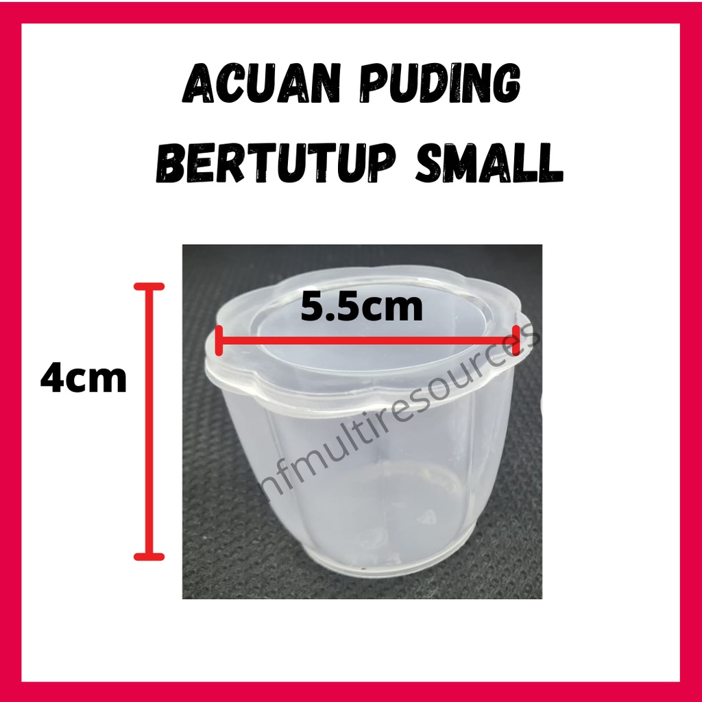 Acuan Puding Jelly Mould Pudding Cup Bekas Puding Agar Agar Plastik Flower Mold Indonesia Cup ...