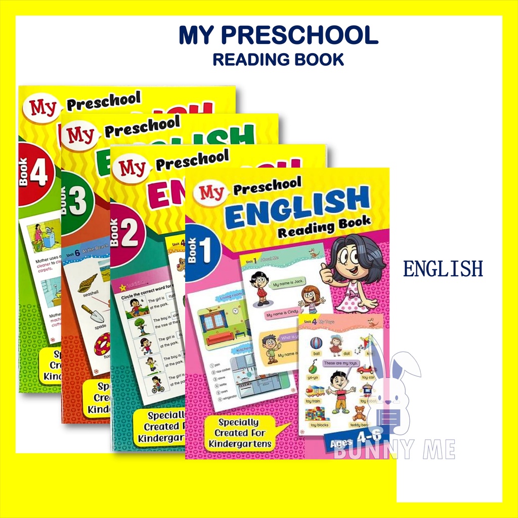 MY PRESCHOOL ENGLISH READING BOOK / MIND TO MIND | Shopee Malaysia