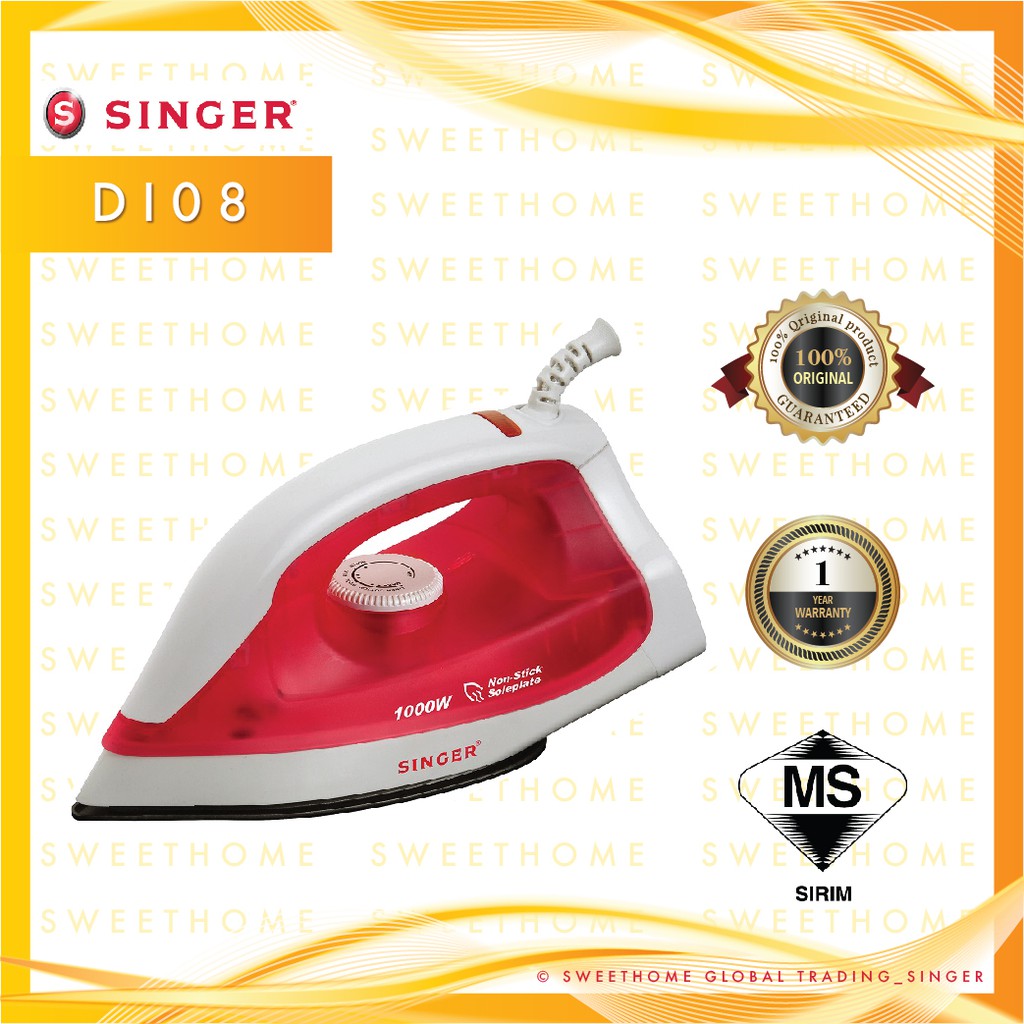 Singer DI08 Dry Iron | Shopee Malaysia