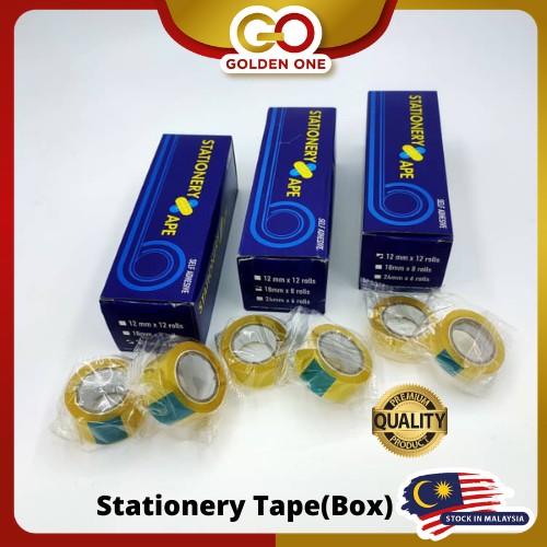 【1BOX=12ROLLS / 8 ROLLS / 6 ROLLS ! ! !】NITCOS STATIONERY TAPE 12mm ...