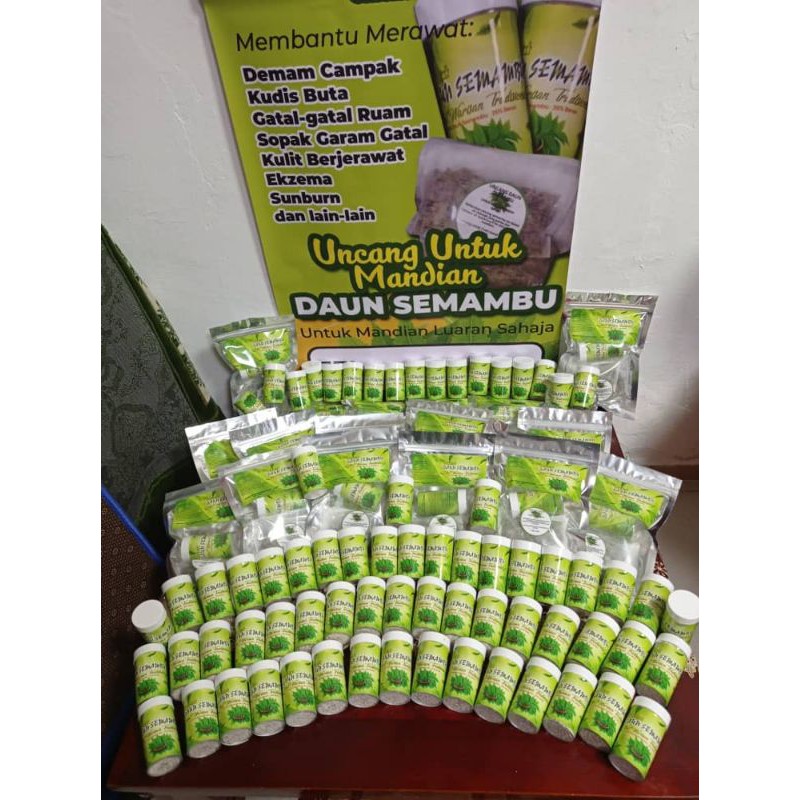 READYSTOCK BEDAK SEJUK DAUN SEMAMBU ORIGINAL | Shopee Malaysia