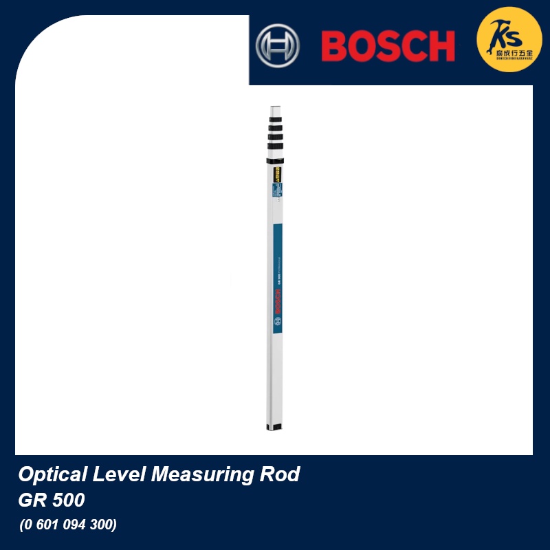 BOSCH Optical Level Measuring Rod GR 500 Professional ( 0 601 094 300 ...