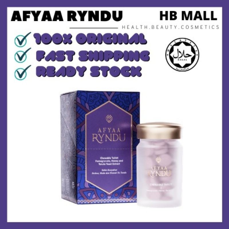 Afyaa Ryndu 100%Original product with Halvec Sticker | Shopee Malaysia