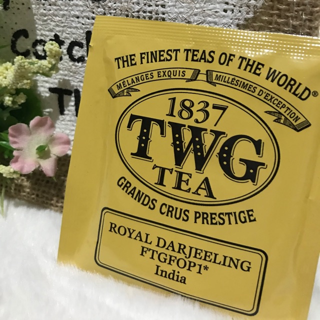 TWG Royal Darjeeling FTGFOP1* India Tea 2.5g Sachet | Shopee Malaysia