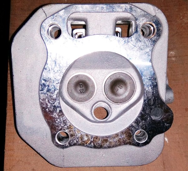 MESIN Cylinder head assy deksel Complete Engine yamaha mz175 | Shopee ...