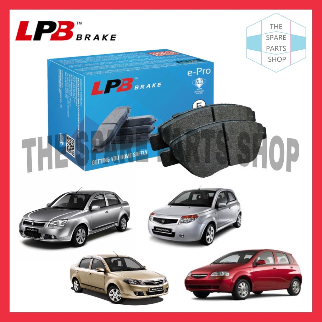 PROTON SAGA BLM SAVVY CHEVROLET AVEO 1.5 FRONT LPB DISC BRAKE PAD ...