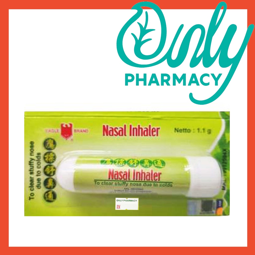 Eagle Brand Nasal Inhaler/ Cap Lang Nasal Inhaler (NEW PACKING ...
