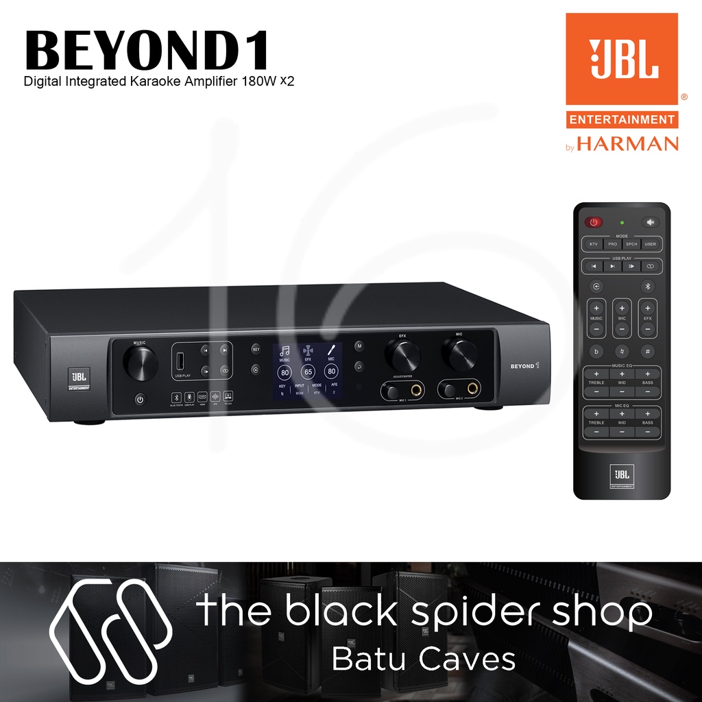 JBL BEYOND1 Digital Integrated Karaoke Amplifier 180W x2 (Original ...