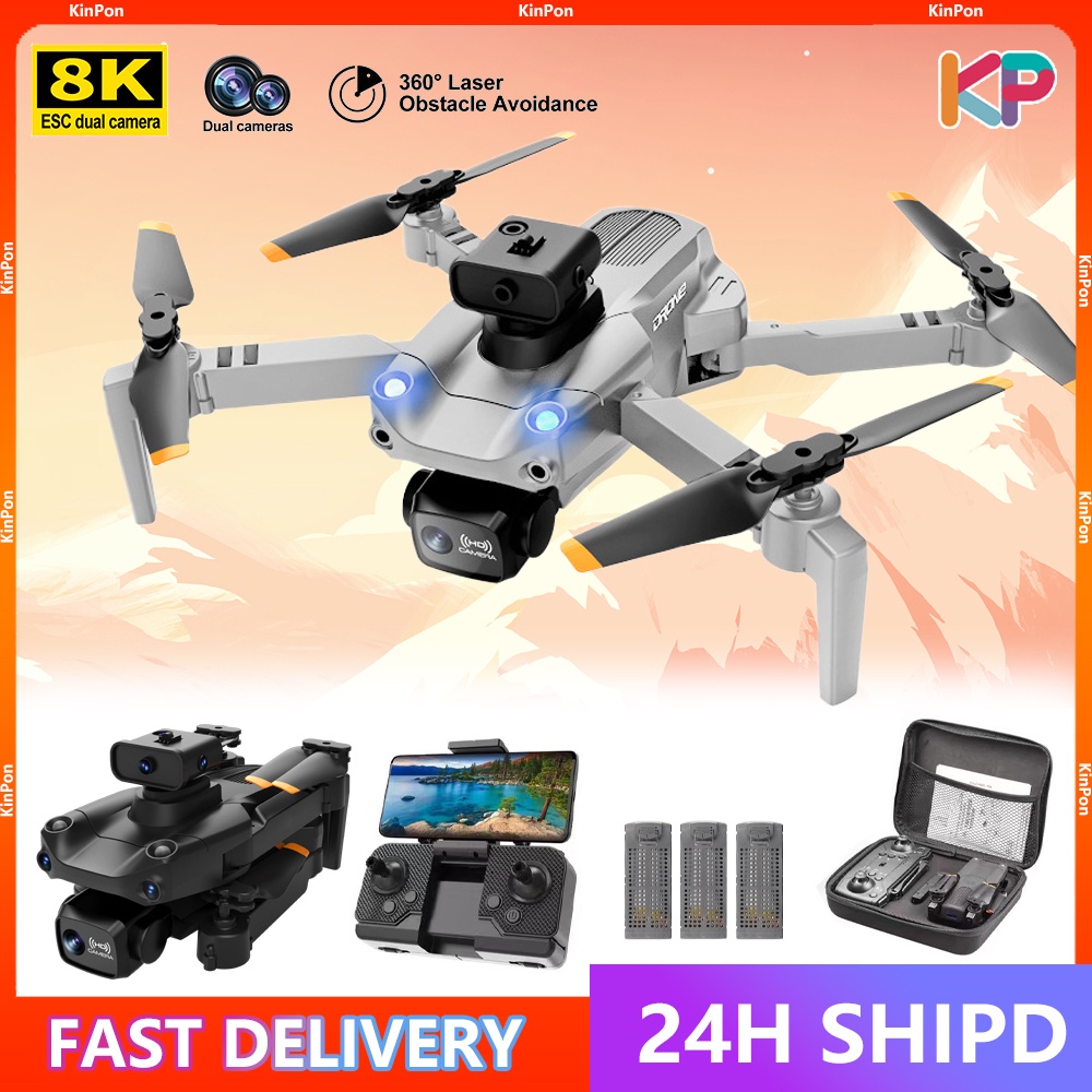 🔥 8K Professional Drone With Camera 5-way Obstacle Avoidance Foldable ...