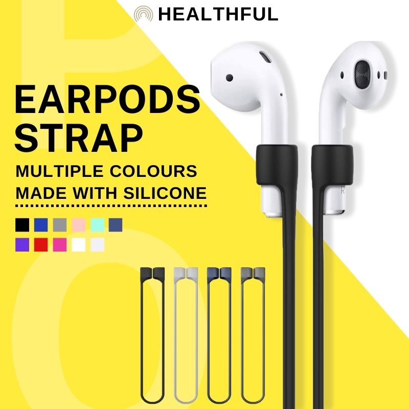 HEALTHFUL Strap for Airpods Anti Lost String Silicone String Rope for ...