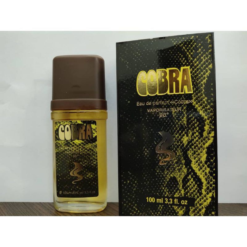 Ready Stock Wangian Lelaki COBRA Perfume for men EDP 100ml | Shopee ...