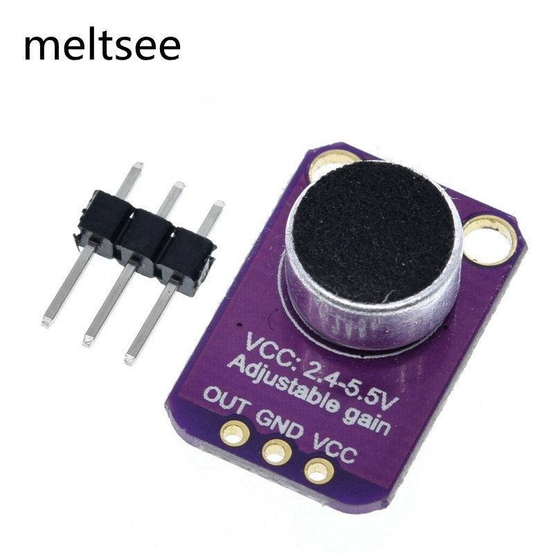 GY-MAX4466 electret microphone amplifier MAX4466 adjustable amplifier ...