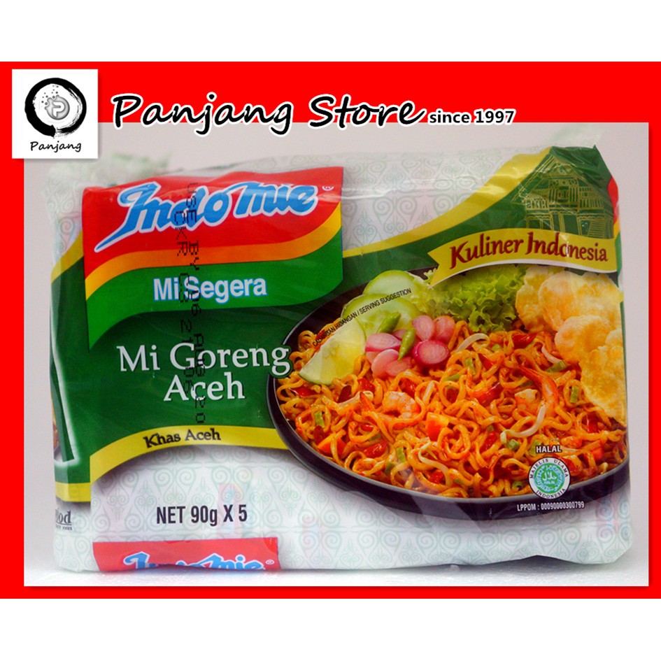 INDOMIE MI GORENG ACEH KHAS ACEH 90G X 5 PACKS | Shopee Malaysia