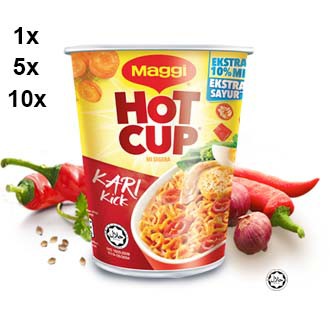 MAGGI Hot Cup Curry (Loose pack) | Shopee Malaysia