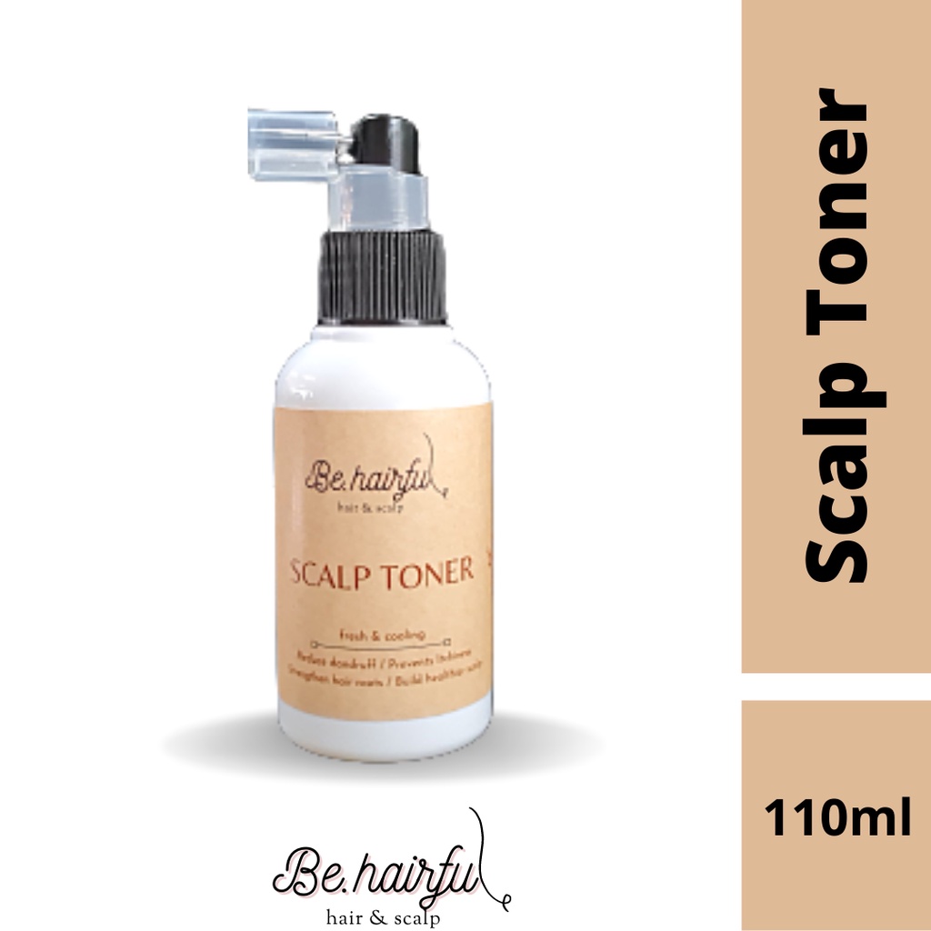 Be.hairful Scalp Toner Hair Tonic 110ml tonik rambut untuk gugur ...