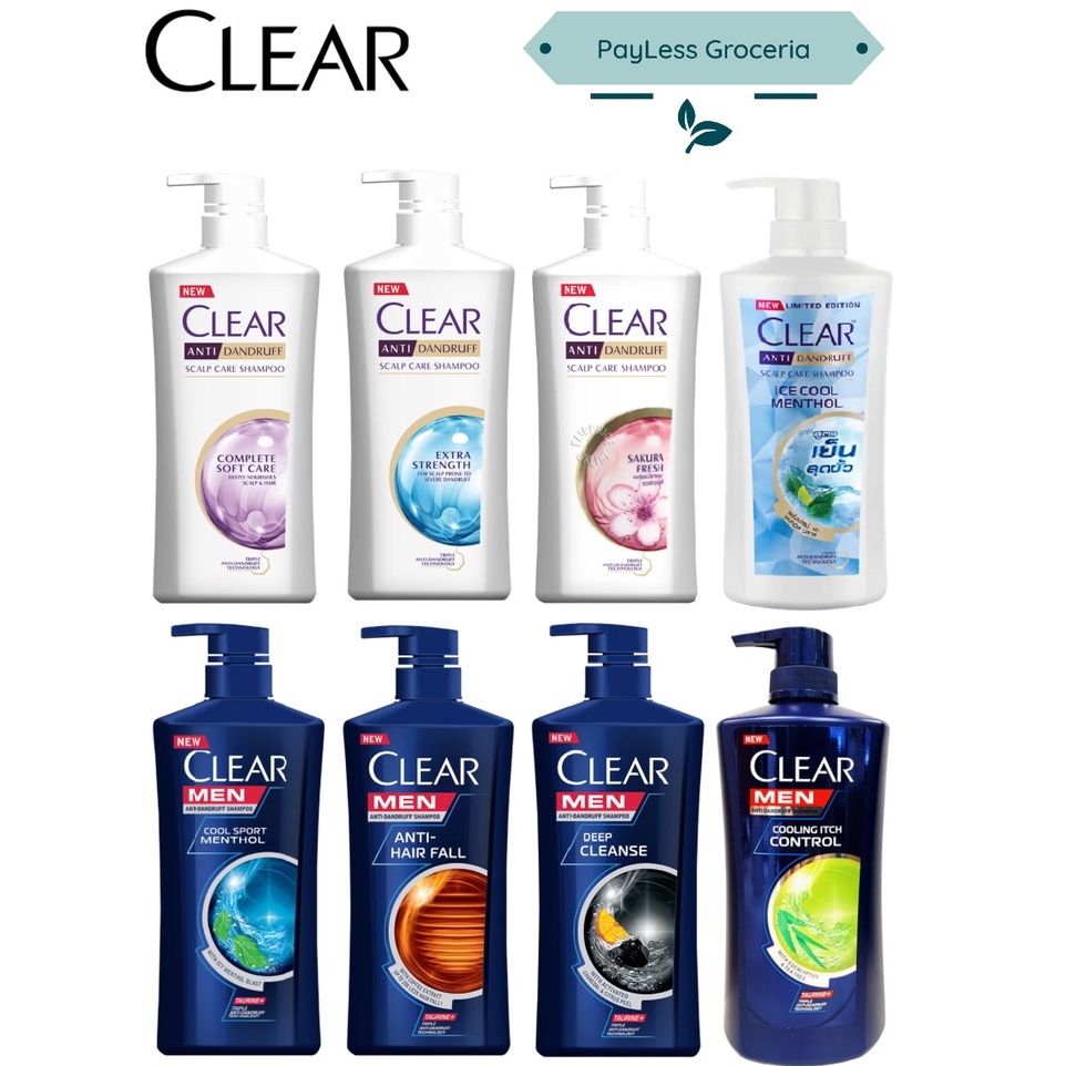 Clear Anti Dandruff Hair Shampoo 600ml / 650ml | Shopee Malaysia