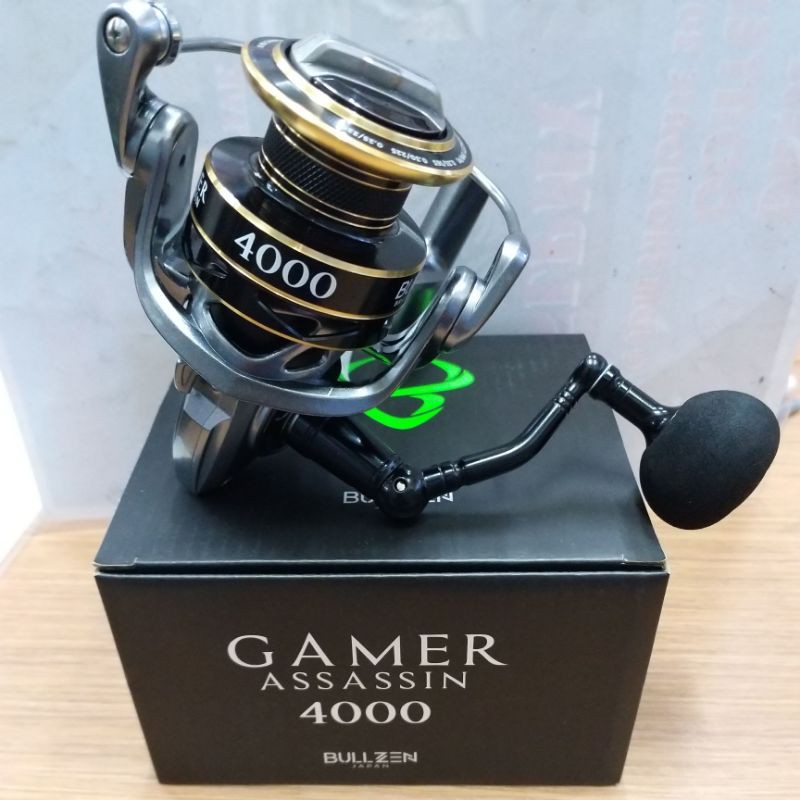 BULLZEN GAMER ASSASSIN 1000/2000/3000/4000/5000 FISHING REEL SPINNING ...
