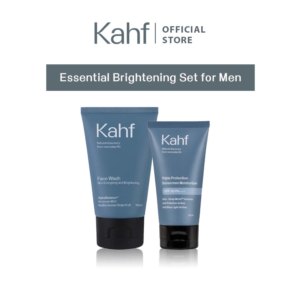 Kahf Essential Brightening Set For Men | Shopee Malaysia