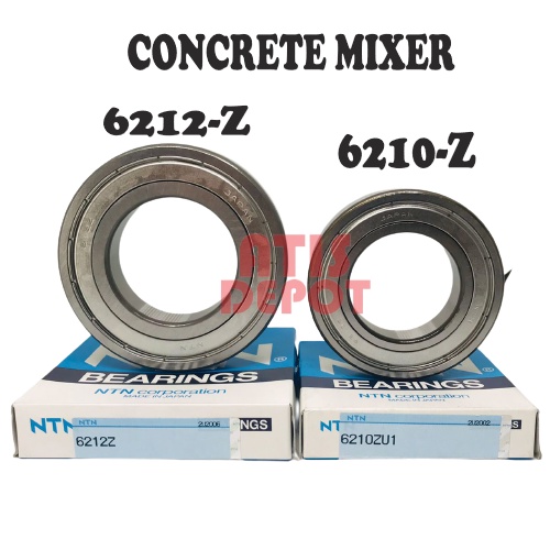 NTN ( 6210-Z / 6212-Z ) Concrete Mixer 100% ORIGINAL Made In JAPAN ...