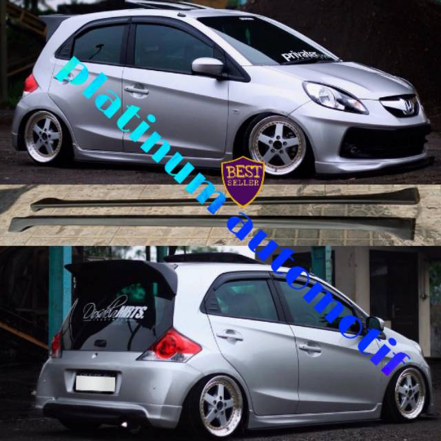 Honda Brio side side skirt 1 set (2 pcs) | Shopee Malaysia