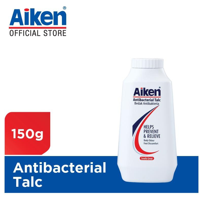 AIKEN ANTIBACTERIAL MEDICATED TALCUM POWDER (75G/150G/300G/500G ...
