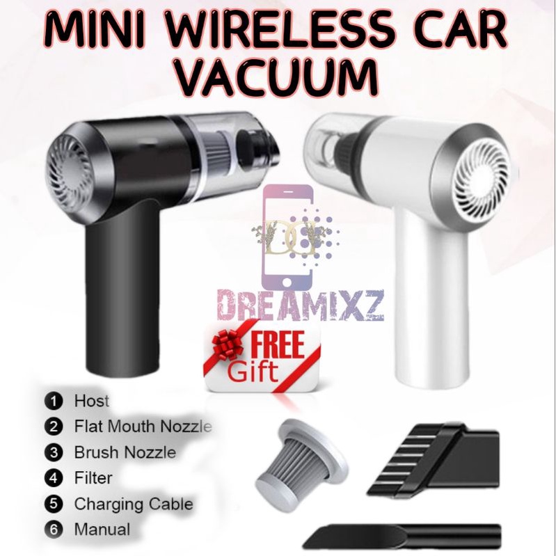 🌟MINI VACUUM 2in1 Rechargeable Car Vacuum 🌟 Ready stock | Shopee Malaysia