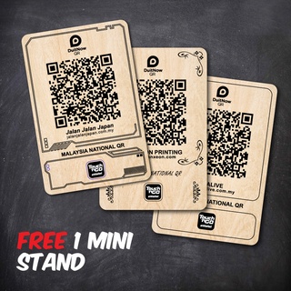 eWallet QR CODE Duit Now TNG Touch N Go / Maybank QRPAY / GrabPay Sign ...