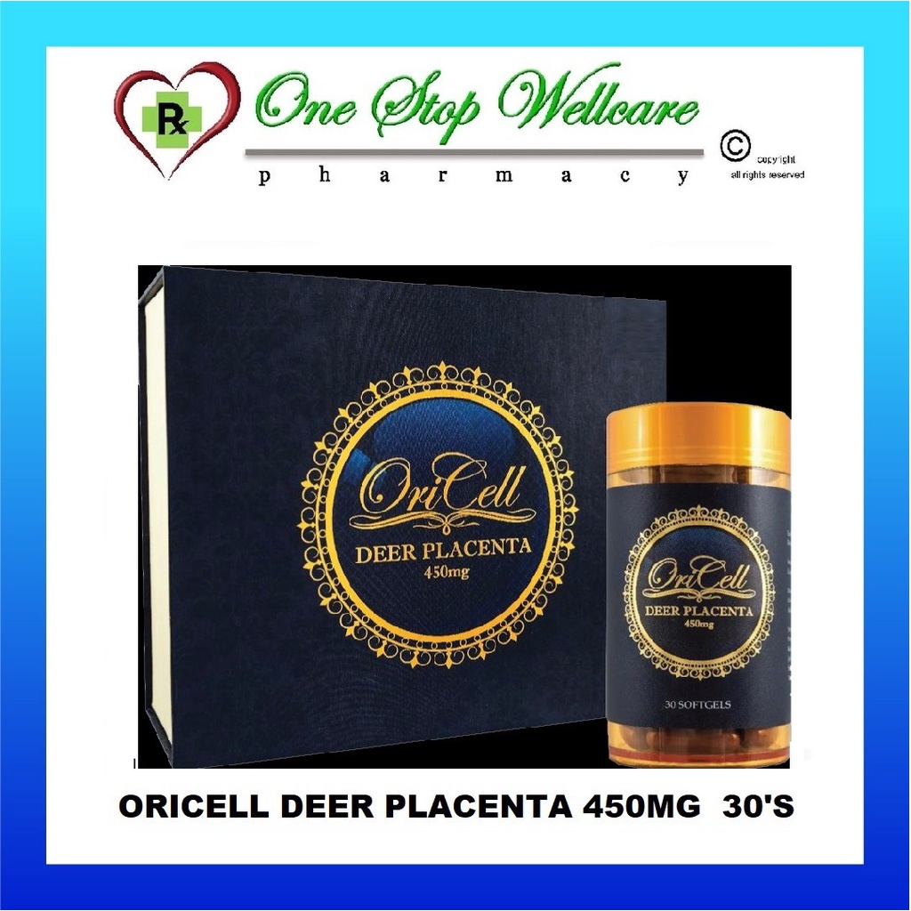 ORICELL DEER PLACENTA 450MG 30'S (EXP: 03/2024) | Shopee Malaysia