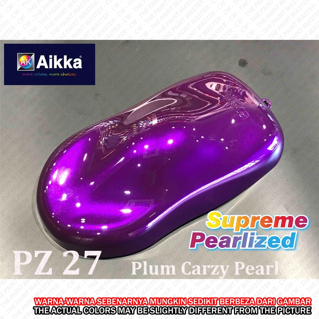 [ PZ27 Plum Crazy Pearl Purple Supreme Metallic 370ml ] AK CW Paint 2K ...