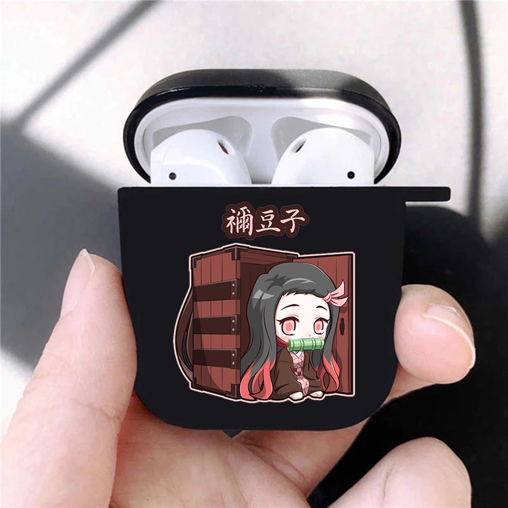 Anime Demon Slayer Case For Airpods 1 2 Silicone Bluetooth Headphone ...