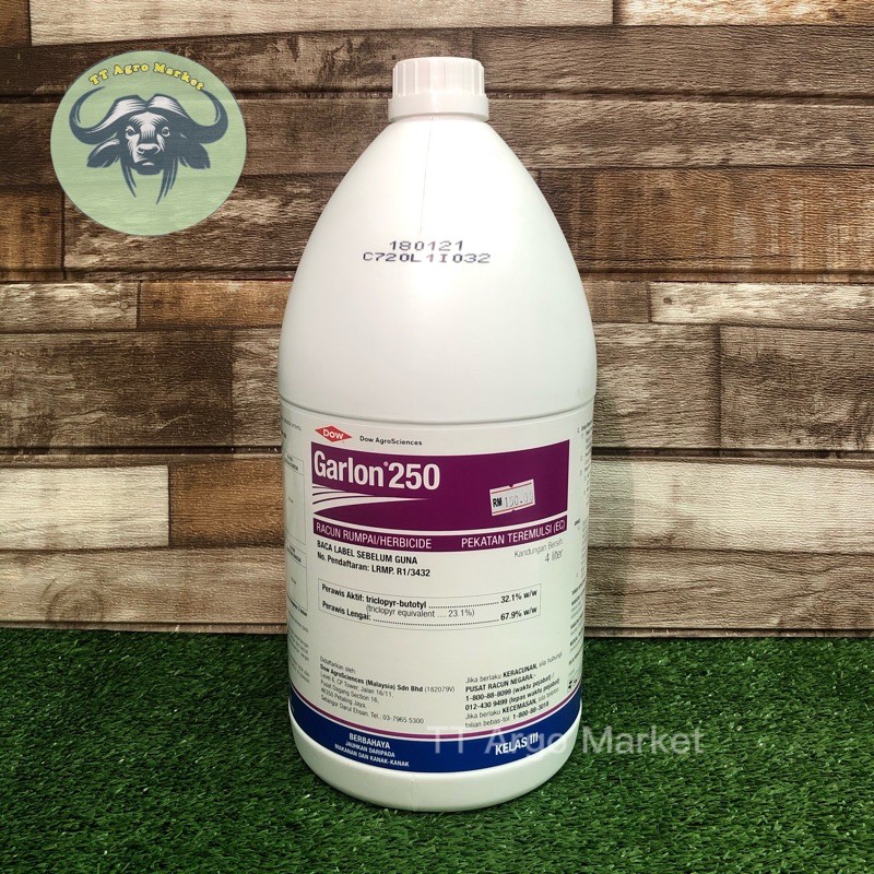 Garlon 250 4L 32.1% Racun Rumput/ Herbicide/ 除草剂（杀树药水）（Racun Serap ...
