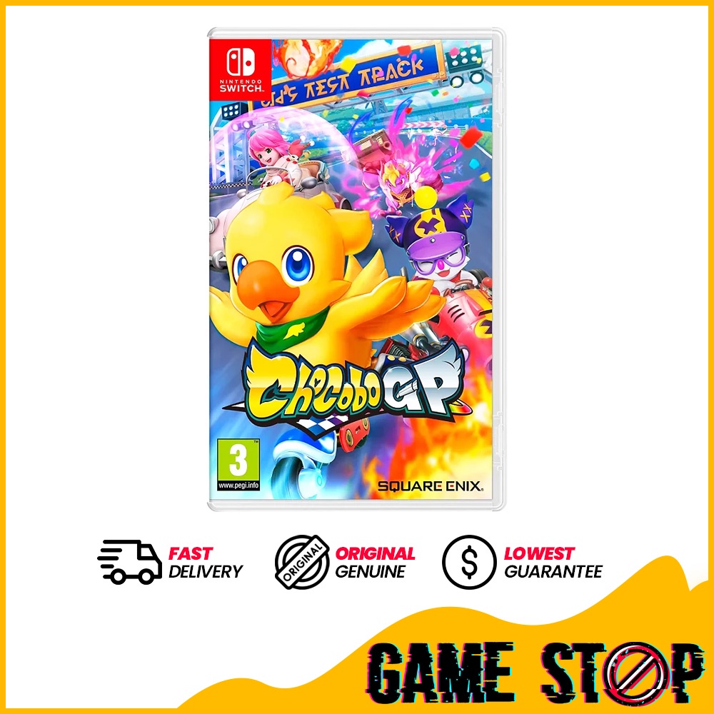 NSW Switch Chocobo GP Chinese/English Version (中英文版) | Shopee Malaysia