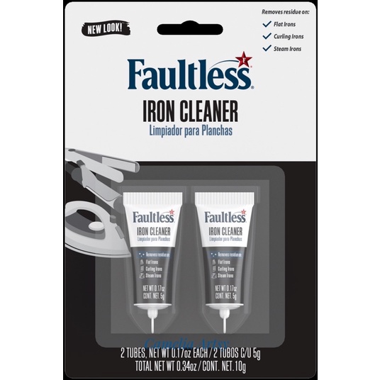 Faultless Iron Cleaner 0.17oz Tube Twin Pack🔥offer🔥 | Shopee Malaysia