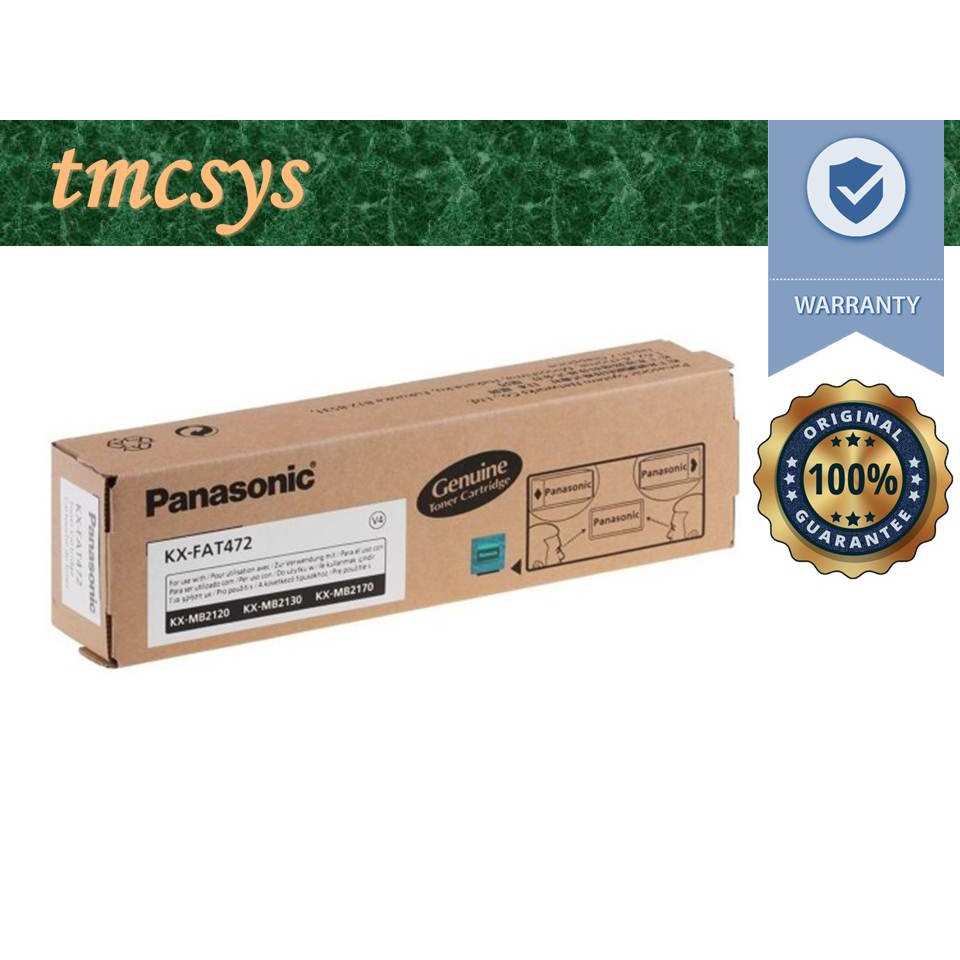 Panasonic Toner Cartridge, KX-FAT472 (Original) | Shopee Malaysia