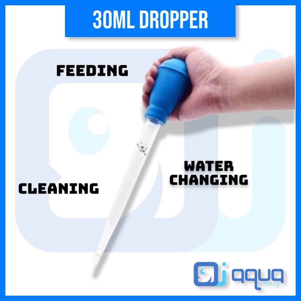 🔥Fast Delivery🔥Aquarium Dropper 30ml Cleaning tank ,turkey baster ...
