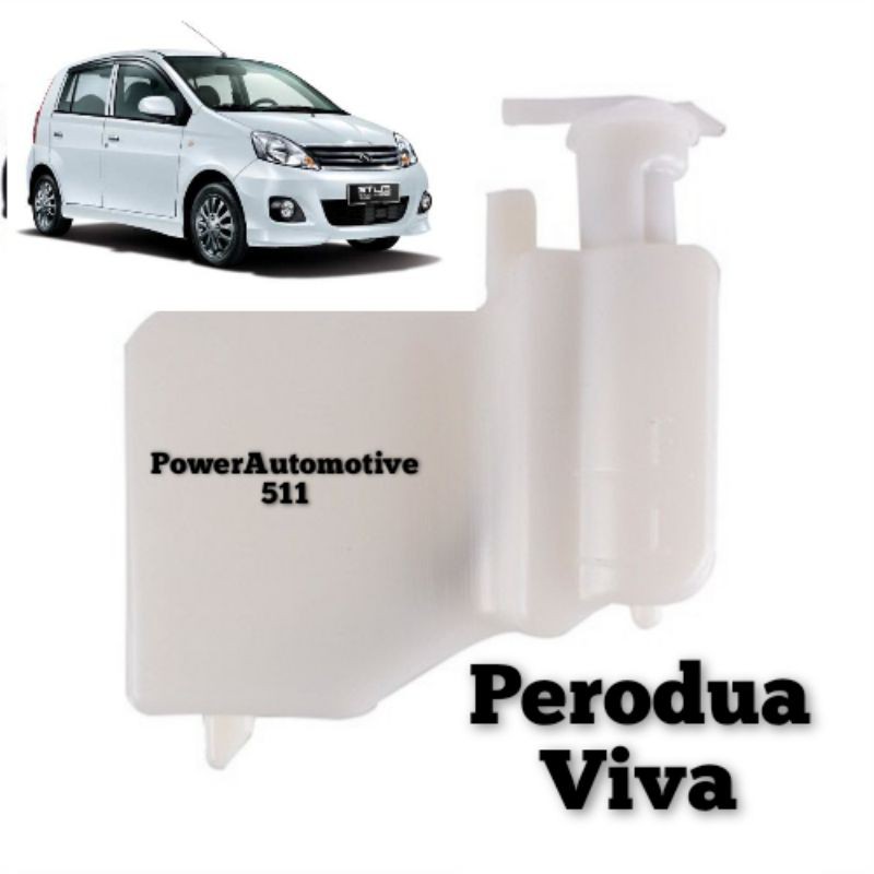 Perodua Viva Radiator Spare Tank / Radiator Spare Tank Or Cap & Hose ...